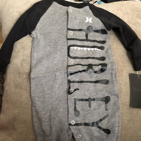 Hurley | One Pieces | Nwt Hurley Baby Boy Footed One Piece 6months ...